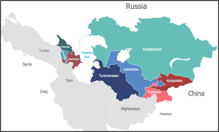 Political Map of Asia for UPSC – Key Borders & Geopolitical Facts
