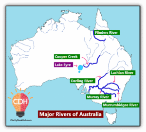 Major Rivers of Australia for UPSC – Key Drainage & Mapping Facts