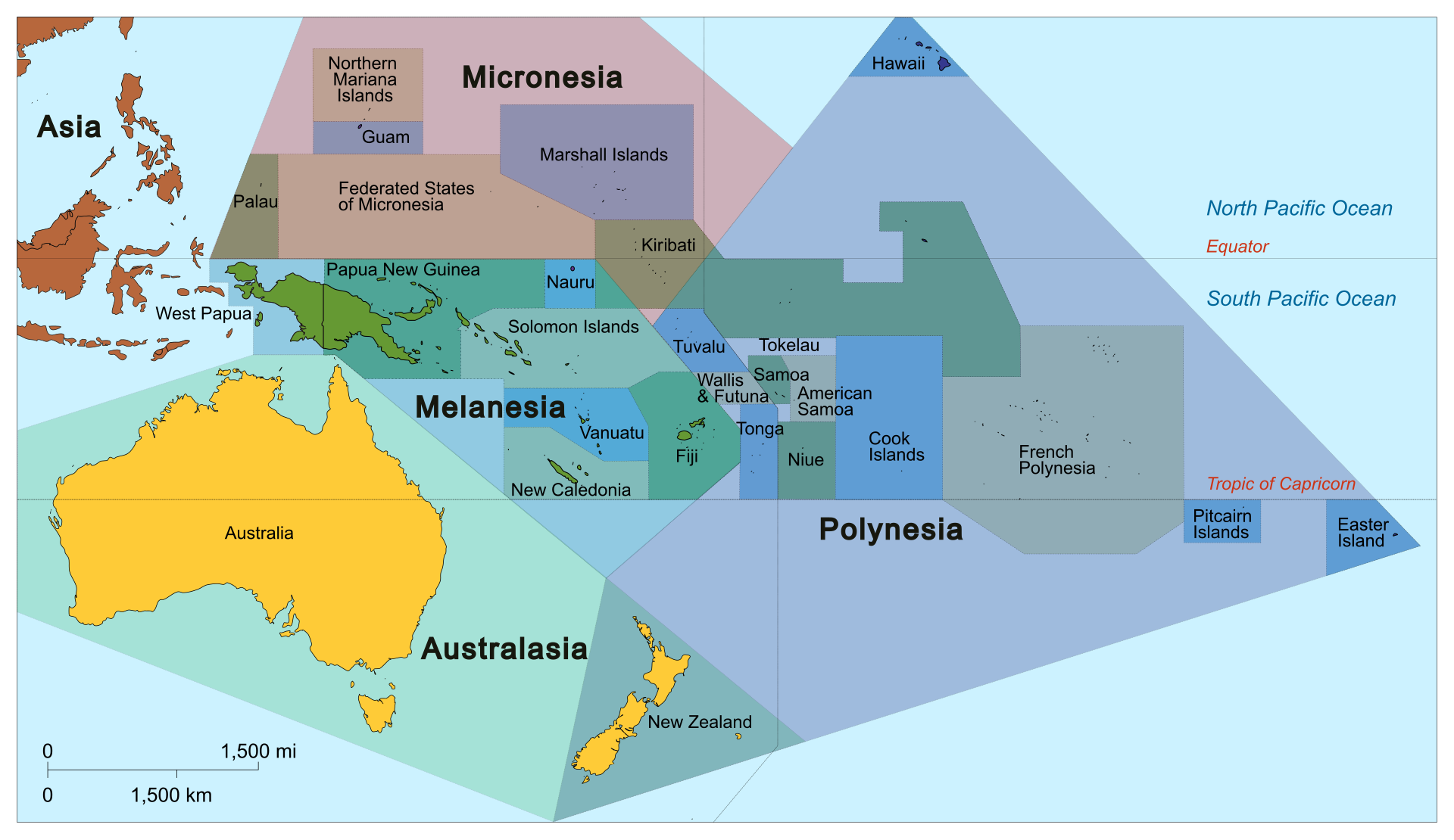 Oceania UPSC – Key Geography, Islands & Mapping Insights